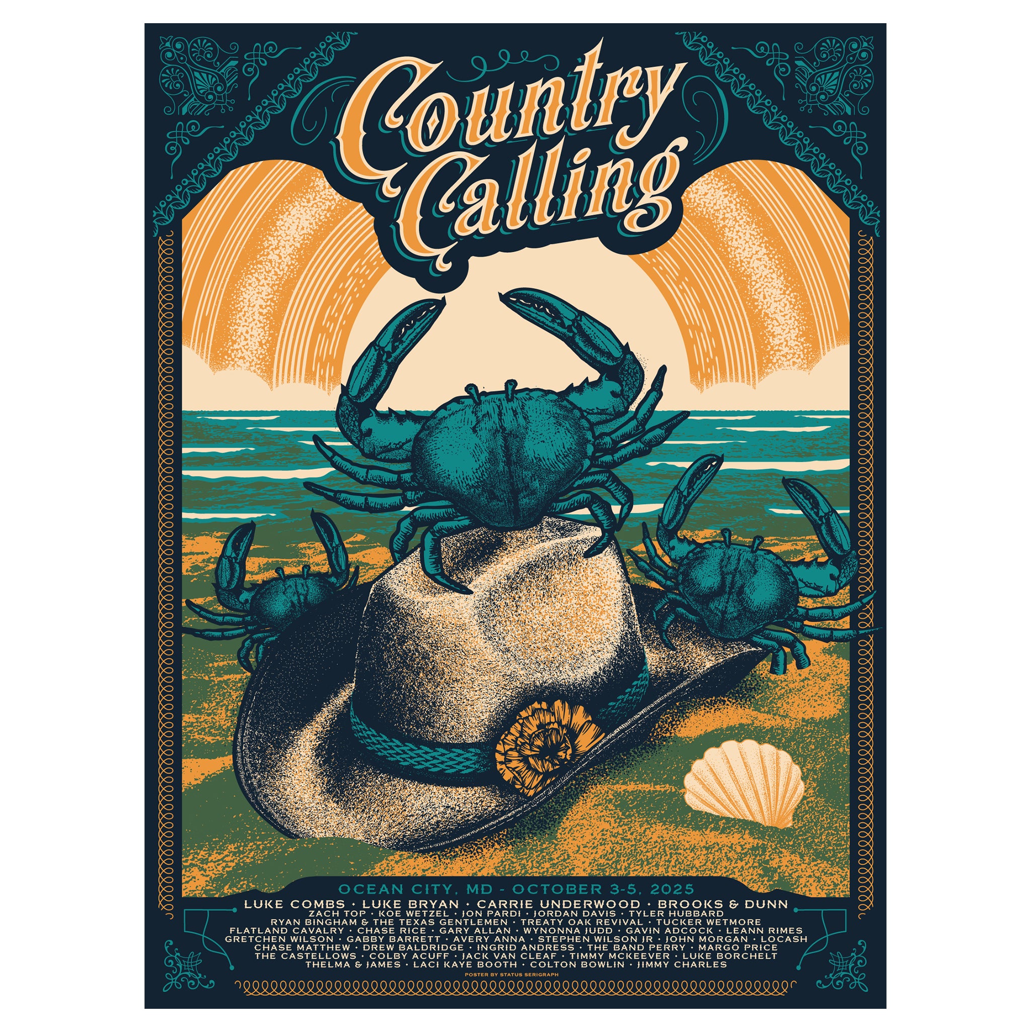 2025 Country Calling Commemorative Poster – Country Calling Festival